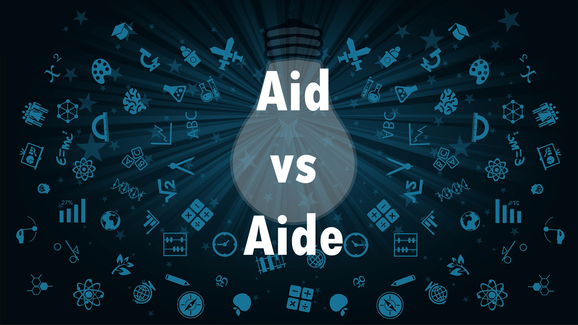 Grammar Corner Aid Vs Aide Through Education