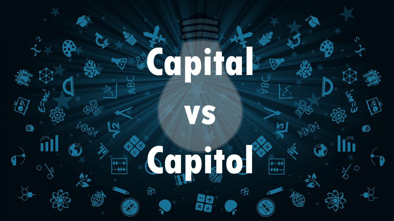 Capital vs. Capitol: Grammar Corner - Through Education